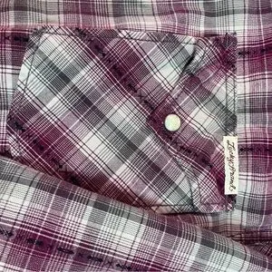 Lucky Brand | Shirts | Lucky Brand Mens M Plaid Buttonup Shirt Pearl ...